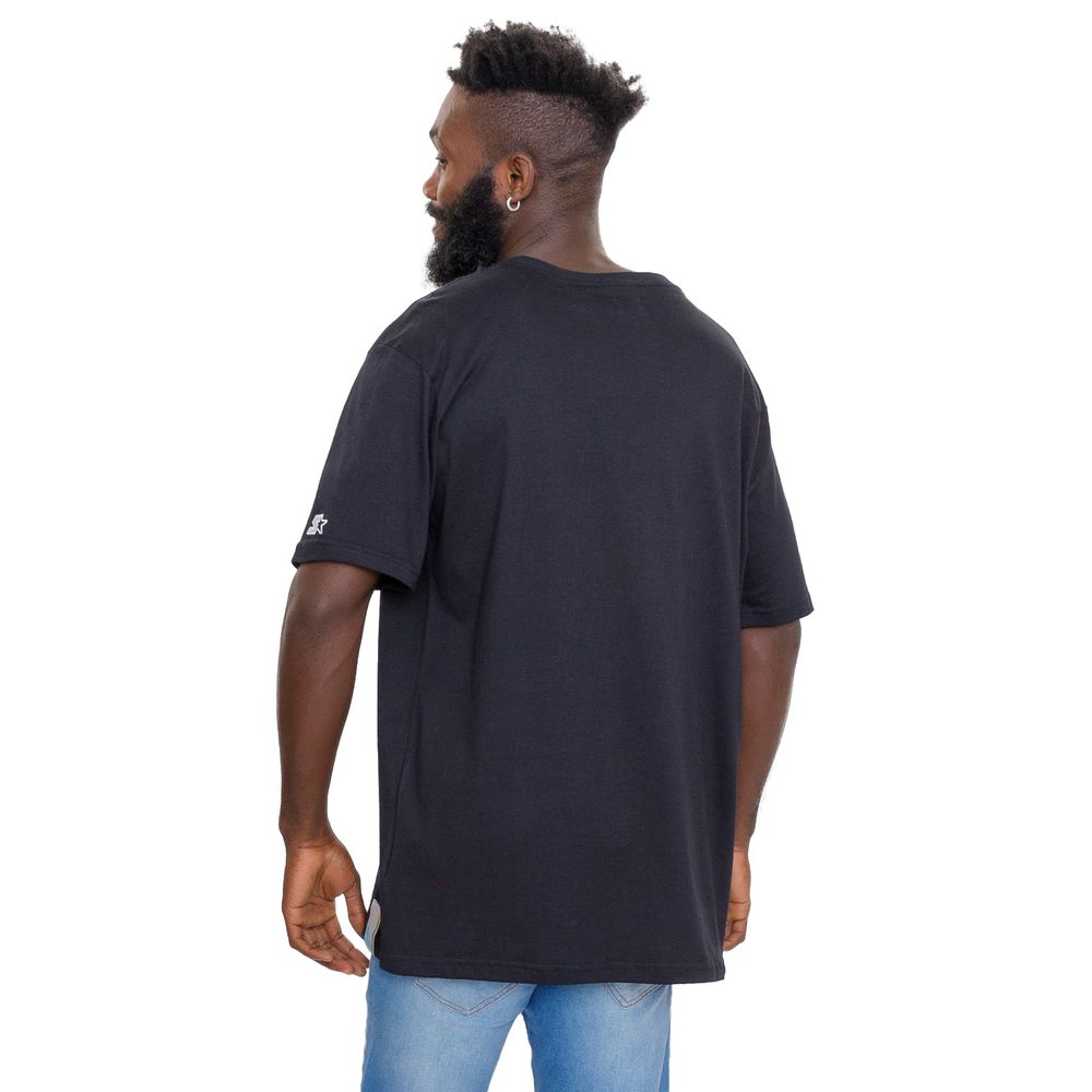 Camiseta Starter Geometric Preta - Urbane