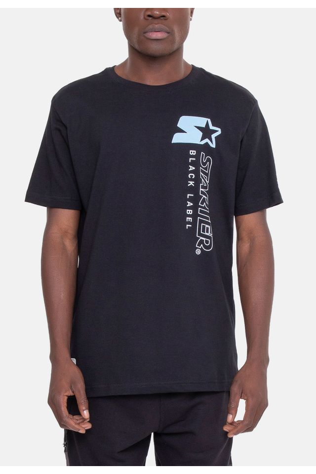 Camiseta Starter Black Label Preta - Urbane