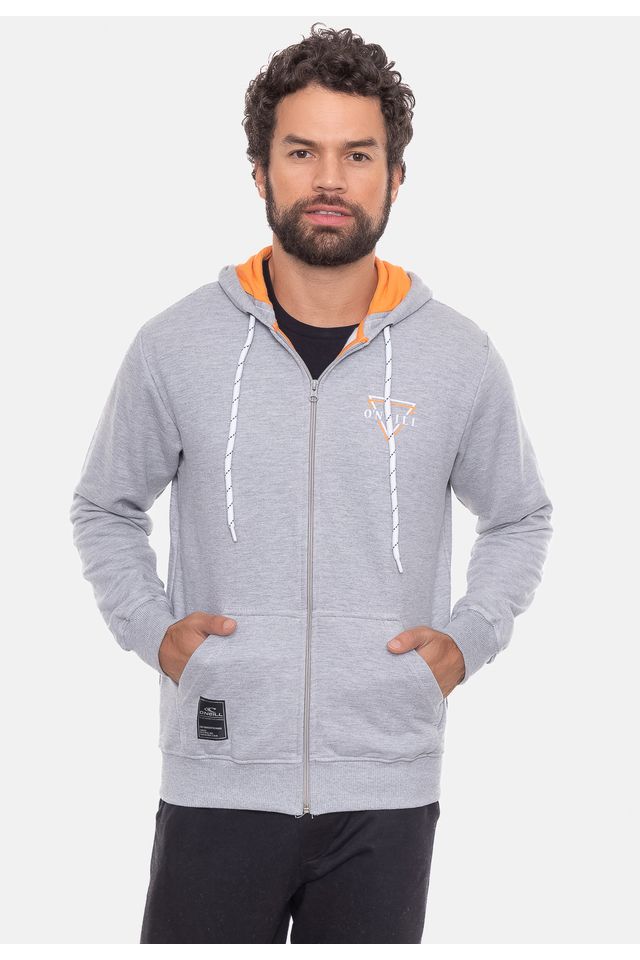 Moletom Oneill Tropic SHDW Cinza Mescla - Starter