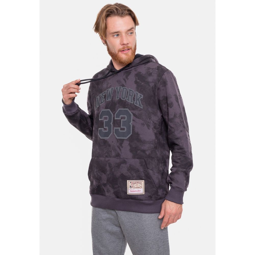 Moletom Mitchell & Ness Name And Number Patrick Ewing Preto - Urbane