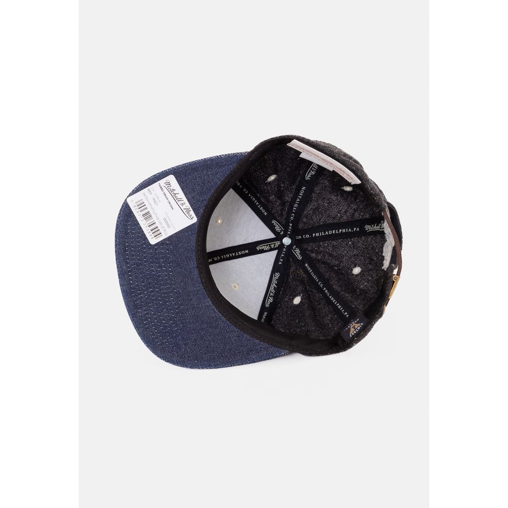 Boné Mitchell & Ness Tweed Denim Crown Marrom - Urbane
