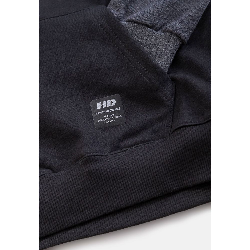 Moletom HD Juvenil Fechado Preto - Urbane