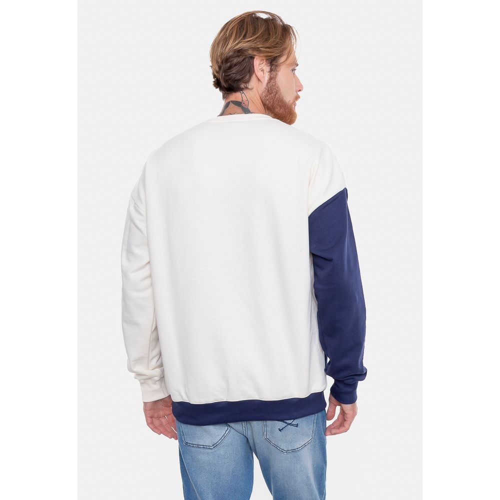 Moletom Ecko Gola Careca Logo Off White - Urbane