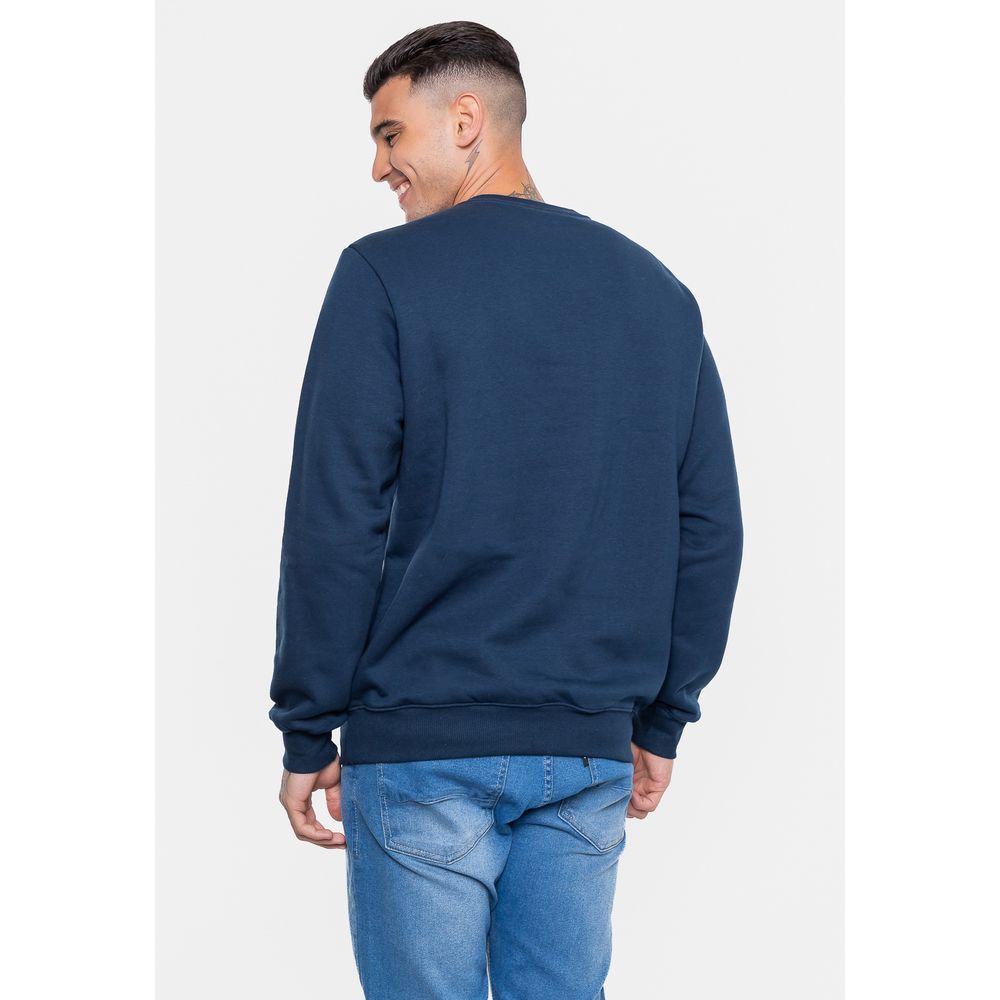 Moletom HD Masculino Fashion Basic Azul Marinho - Urbane