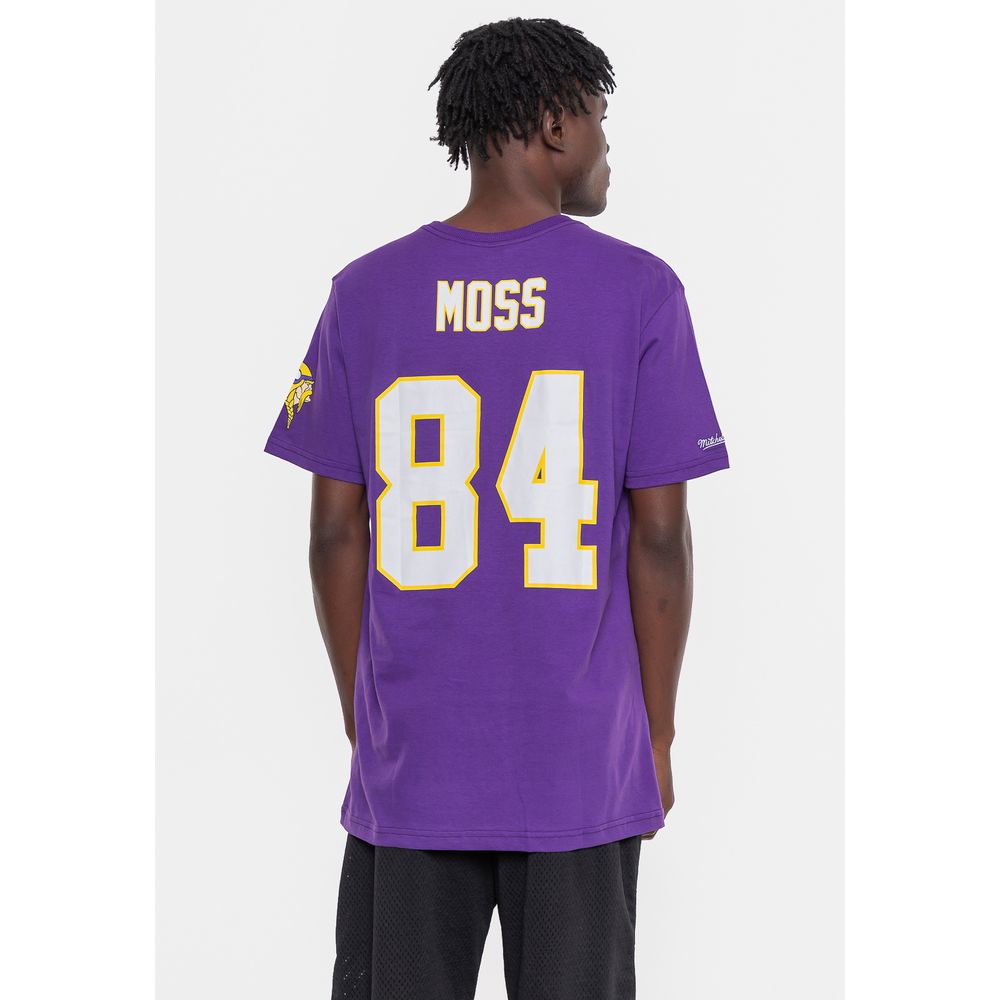 Camiseta Mitchell & Ness NFL Minesota Vikings Randy Moss Roxa - Urbane