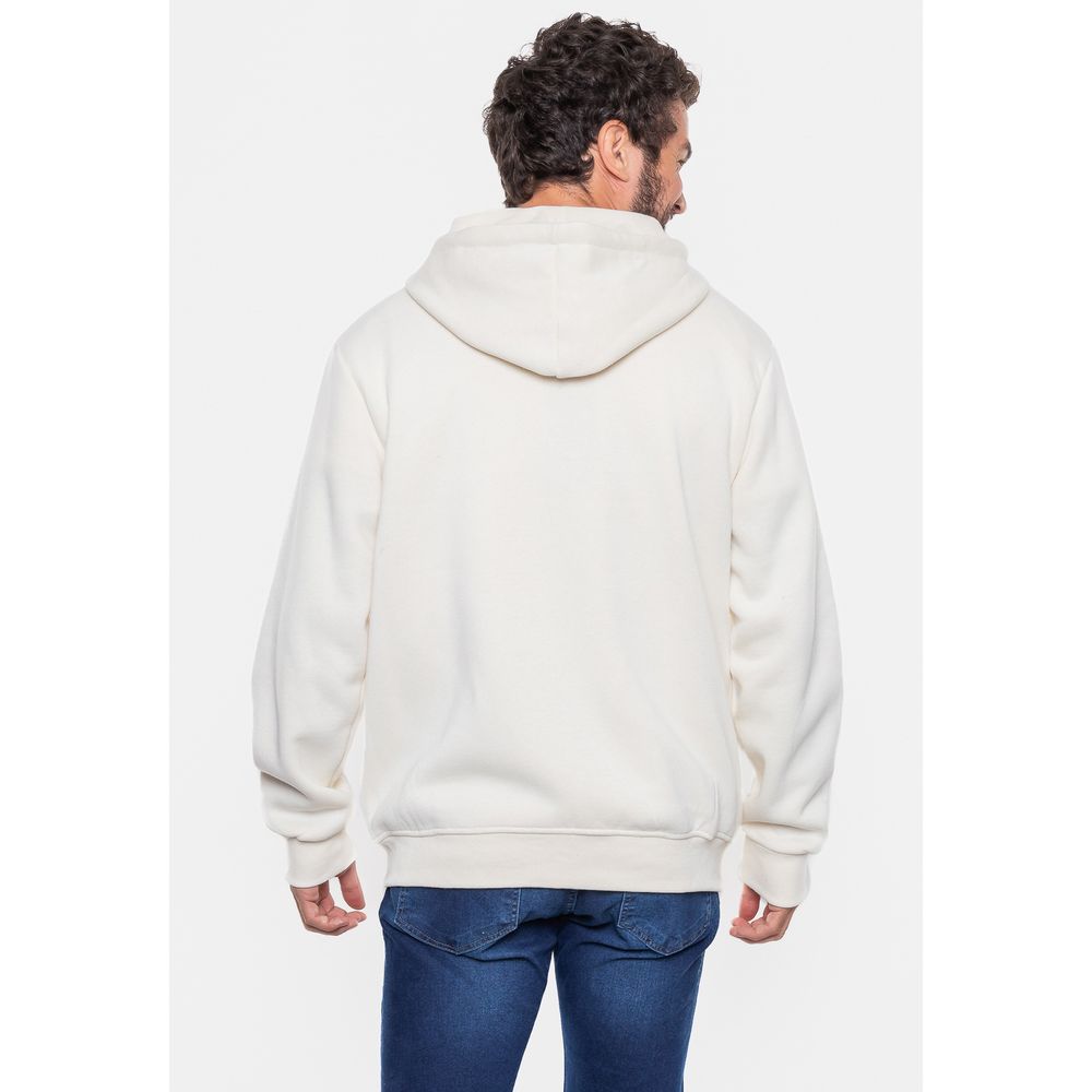 Moletom Ecko Fashion Basic Aberto Off White - Urbane