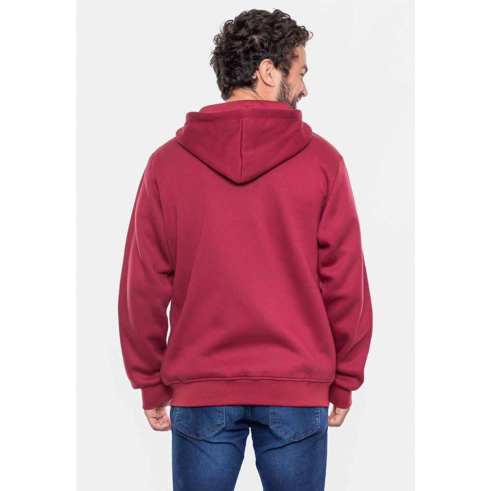 Moletom Ecko Fashion Basic Aberto Vinho - Urbane