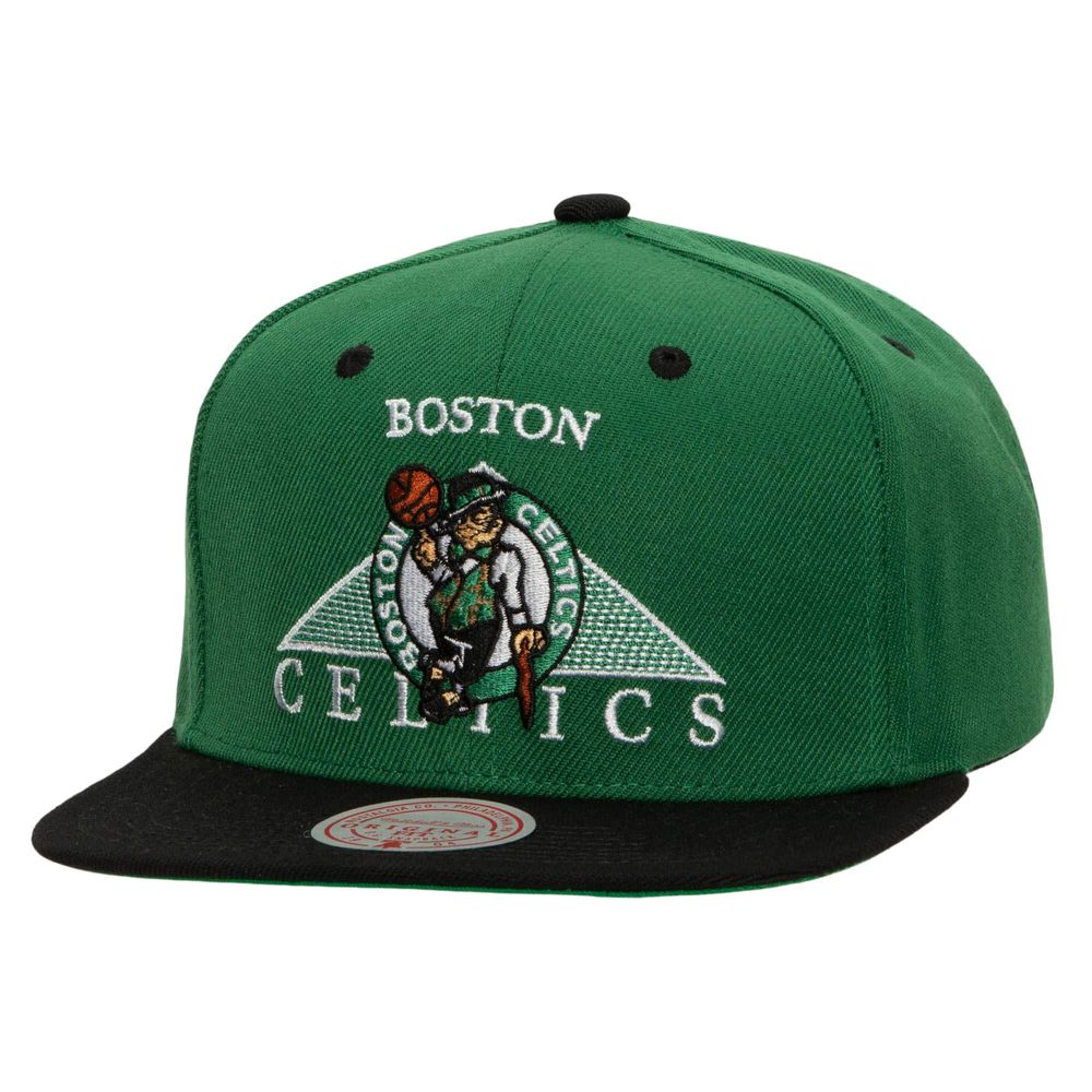 Boné Mitchell & Ness Monument Snapback Boston Celtics Verde - Urbane