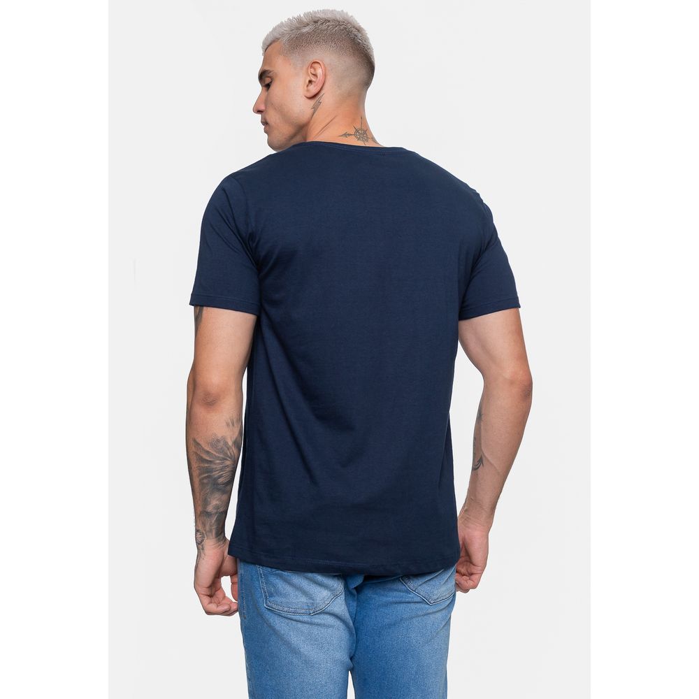 Camiseta Ecko Masculina Fashion Basic Crown Marinho Navy Hipnose - Urbane