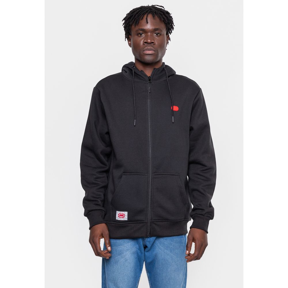 Moletom Ecko Fashion Basic Aberto Preto - Urbane