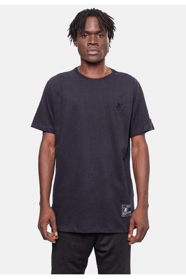 Camiseta Starter Basic Preta - Urbane