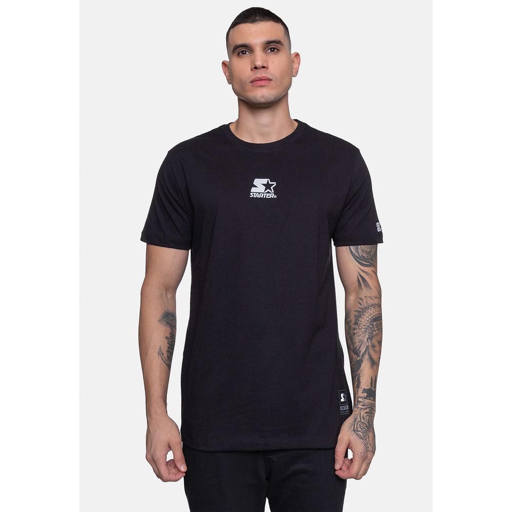 Camiseta Starter Tripack Logo Vinho, Preta e Branca - Starter