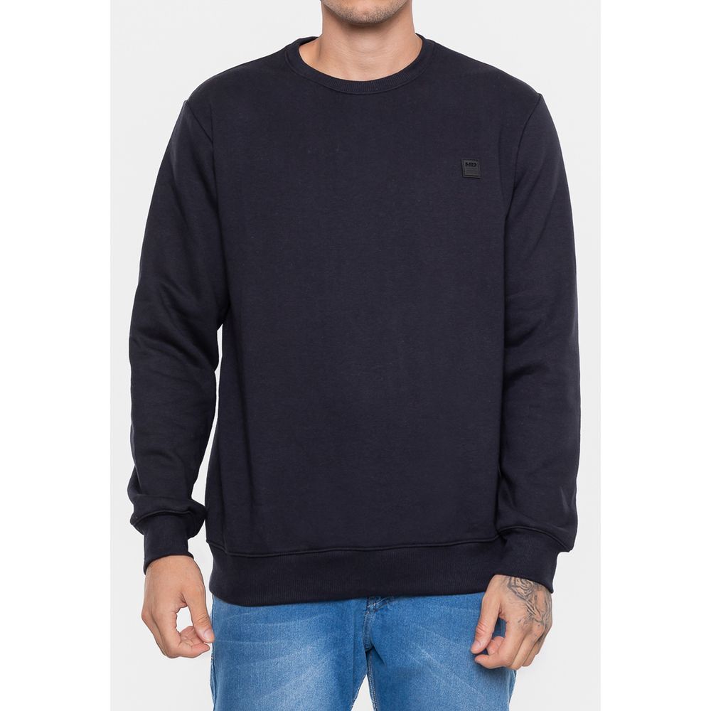 Moletom HD Masculino Fashion Basic Preto - Urbane